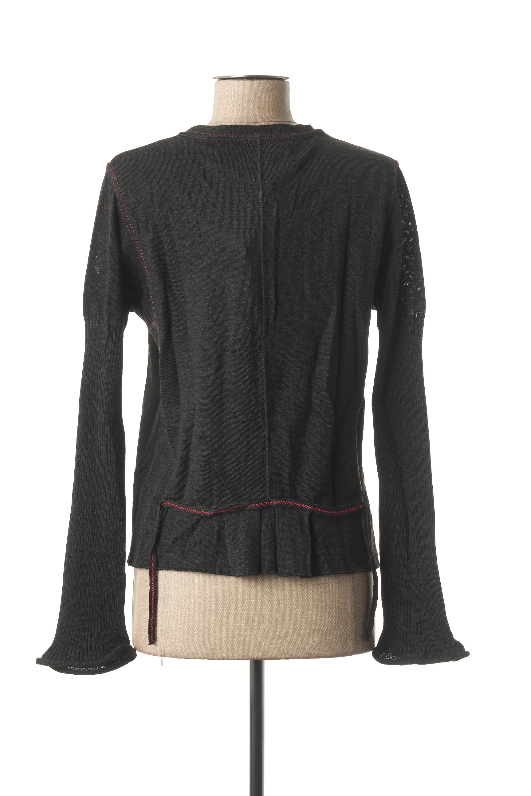 Marithe Francois Girbaud Cardigans Femme De Couleur Gris En Destockage ...