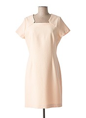 Robe Mi-longue Fermeture Zippée Au Dos Rose Meri & Esca Femme - 1740622 ...