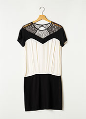 Sandro Robes Mi Longues Femme De Couleur Beige 1892131-beige0 - Modz