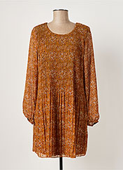 School Rag Robes Courtes Femme De Couleur Marron 2059245-marron - Modz