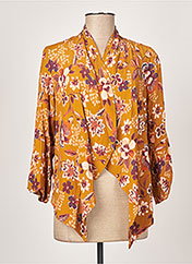 Nina Kalio Vestecasual Femme De Couleur Orange 2071835-orange - Modz