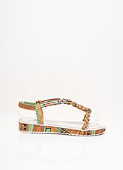 Elue Par Nous Sandales Nu Pieds Femme De Couleur Marron 2162652-marron ...