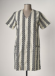 Robe Courte Manches Courtes Beige La Fee Maraboutee Femme - 2196579 ...