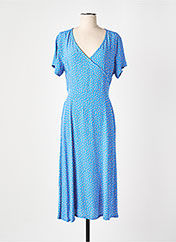 Griffon Robes Mi Longues Femme De Couleur Bleu 2389465-bleu00 - Modz