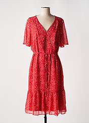 Christine Laure Robes Mi Longues Femme De Couleur Rouge 2439564-rouge0 - Modz