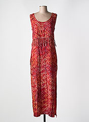 Robe Longue Tissage Popeline Rouge Garuda Garuzo Femme - 2533439-rouge0 ...