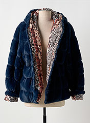 Doudoune Manches Longues Bleu Meri & Esca Femme - 2603619-bleu00 | Modz